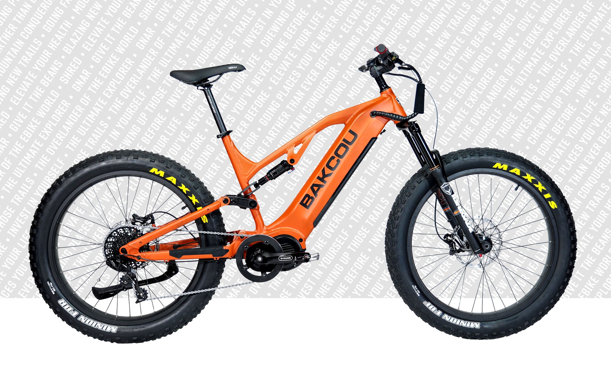 Scout eBike: Full Suspension Fat Tire Electric Bike – Bakcou