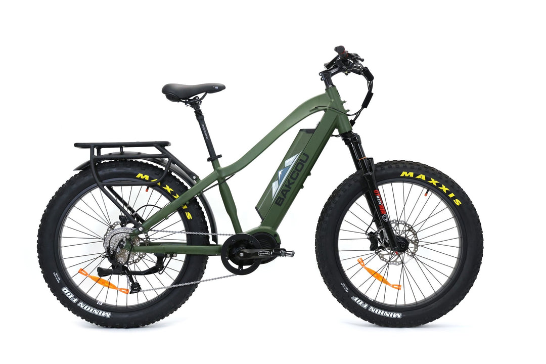 Mule 1000w mid drive electric bike - Bakcou